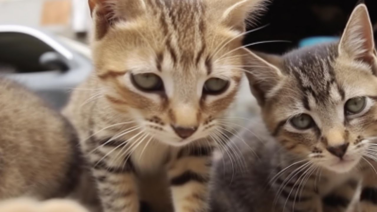 Feeding and petting cute stray cats video compilation-Ultimate Feel ...