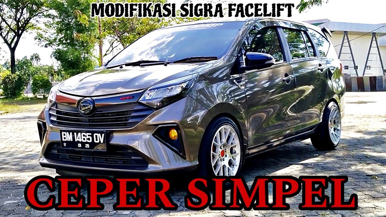 Modifikasi Sigra ceper simpel harian - YouTube
