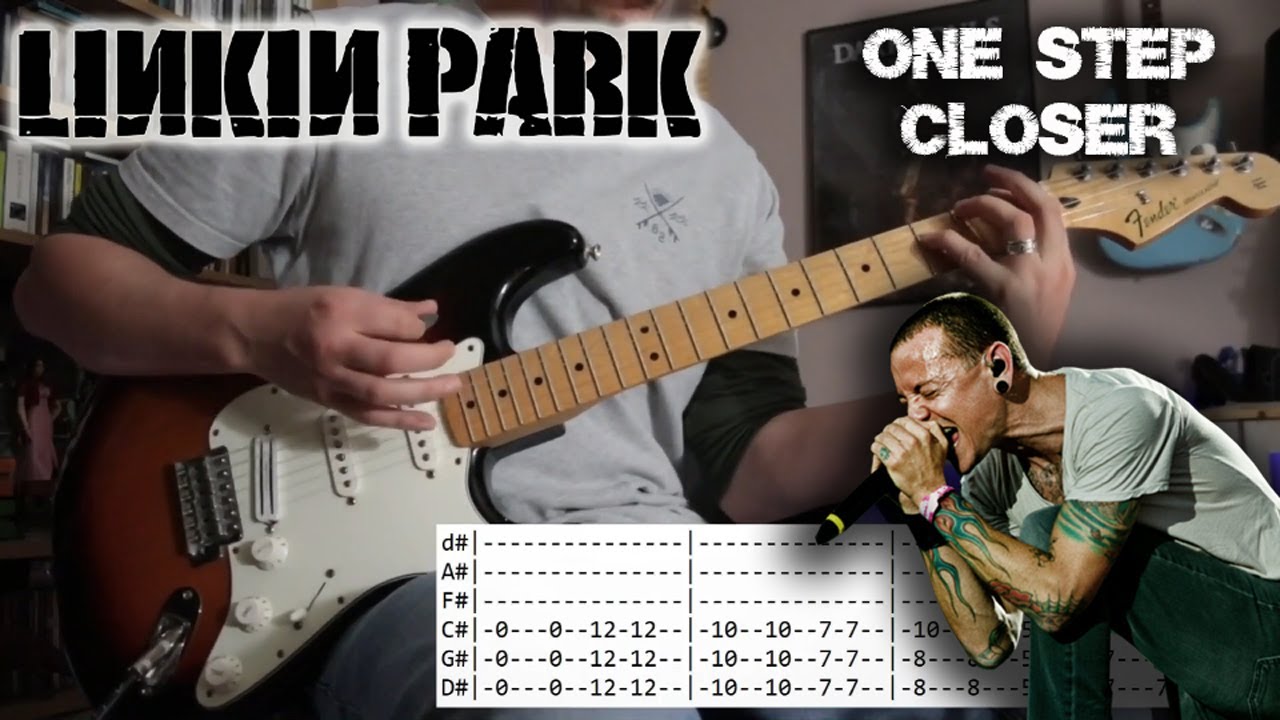 Linkin Park - One step closer - Guitar Cover With Tabs - YouTube
