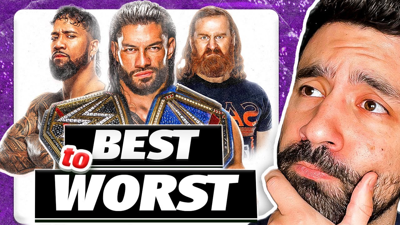 Ranking EVERY Member of The Bloodline (Worst to Best) - YouTube