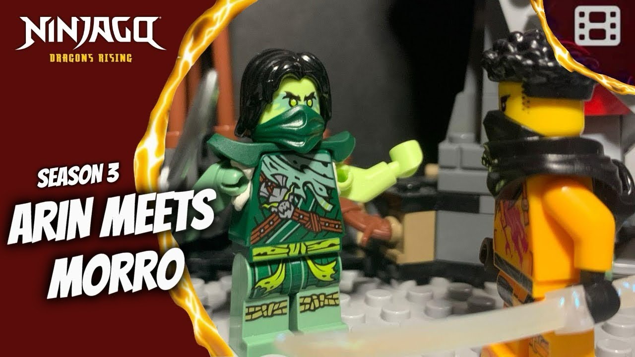 Arin meets Morro | NINJAGO Dragons Rising SCENE RECREATION - YouTube