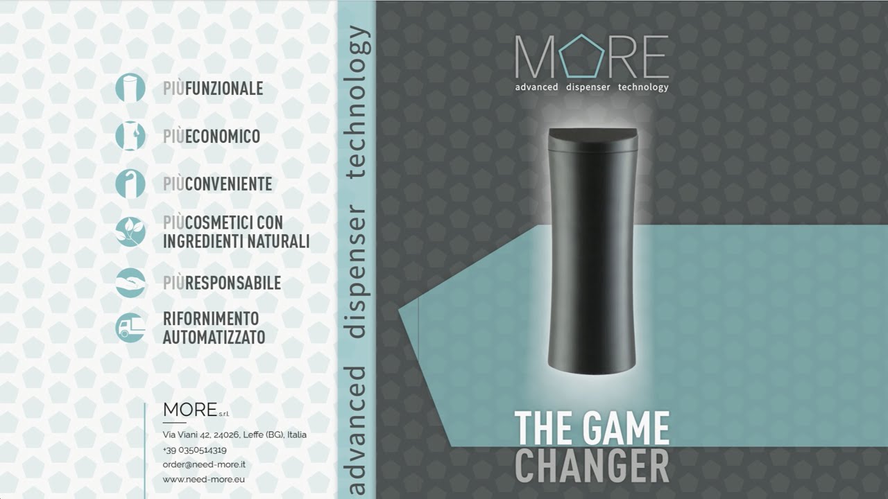 3 - MORE - Advanced Dispenser System - AUTOMATIZZA I PROCESSI - YouTube