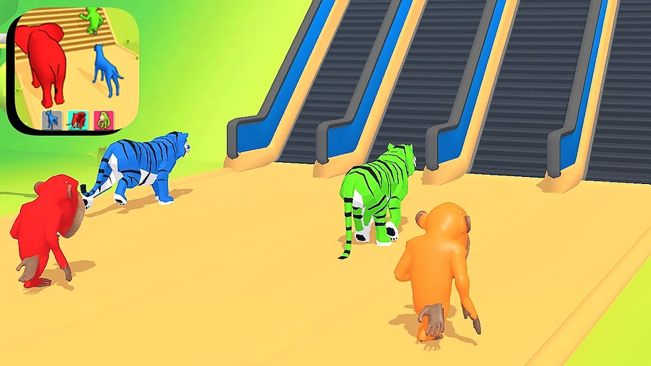 Animal Shape Shifting - All Levels Gameplay Android,ios (Part 7) - YouTube
