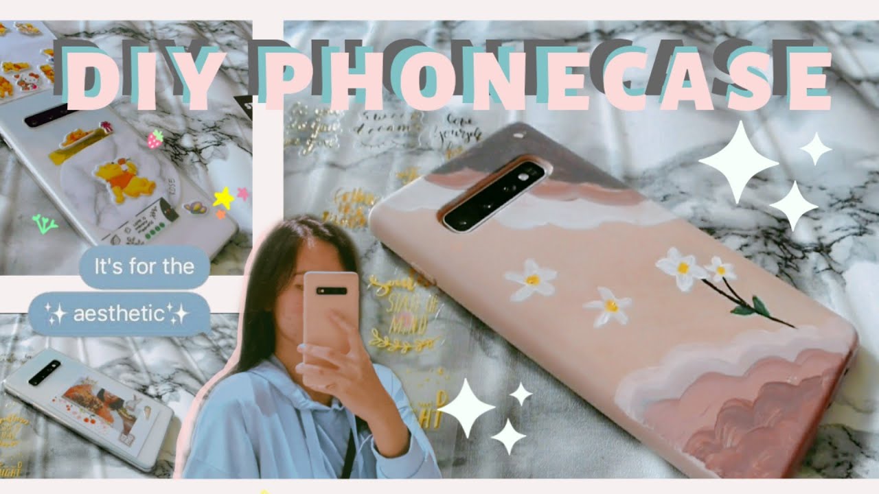 DIY Aesthetic Phone Case | Indonesia ♡ - YouTube