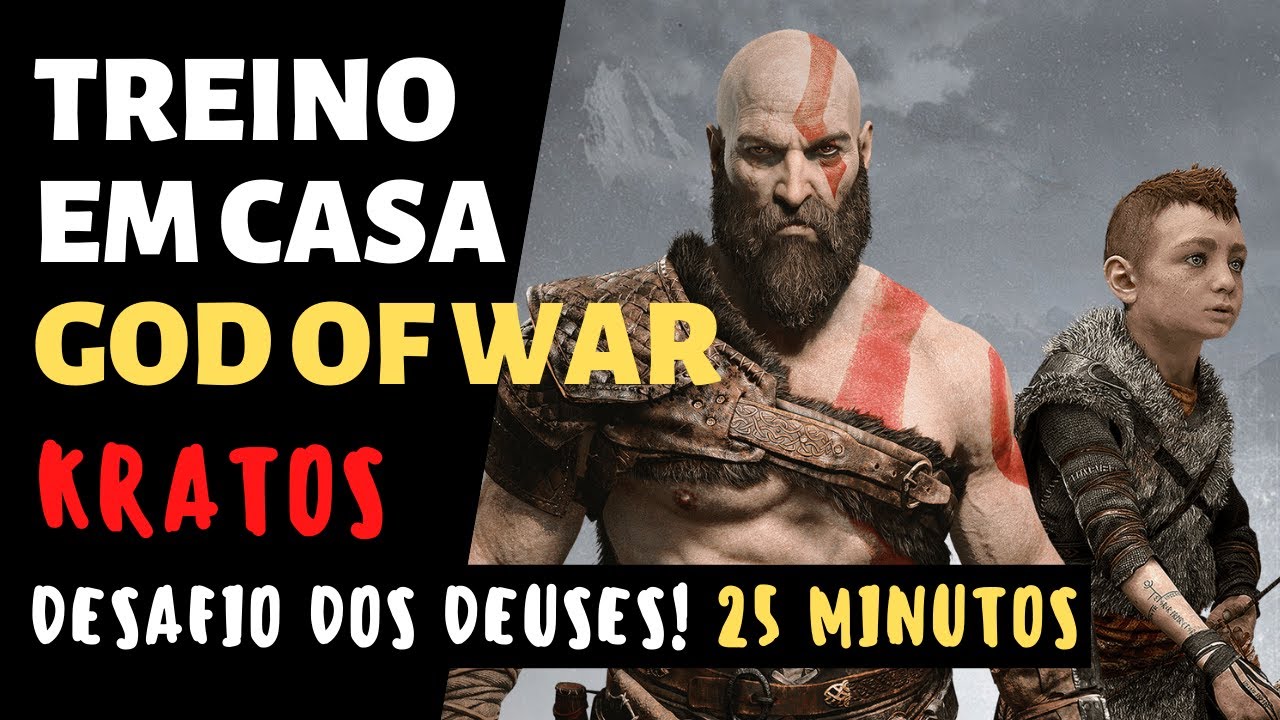 DESAFIADOR! TREINO DO KRATOS CORPO INTEIRO | GOD OF WAR SHADOW BOXING ...