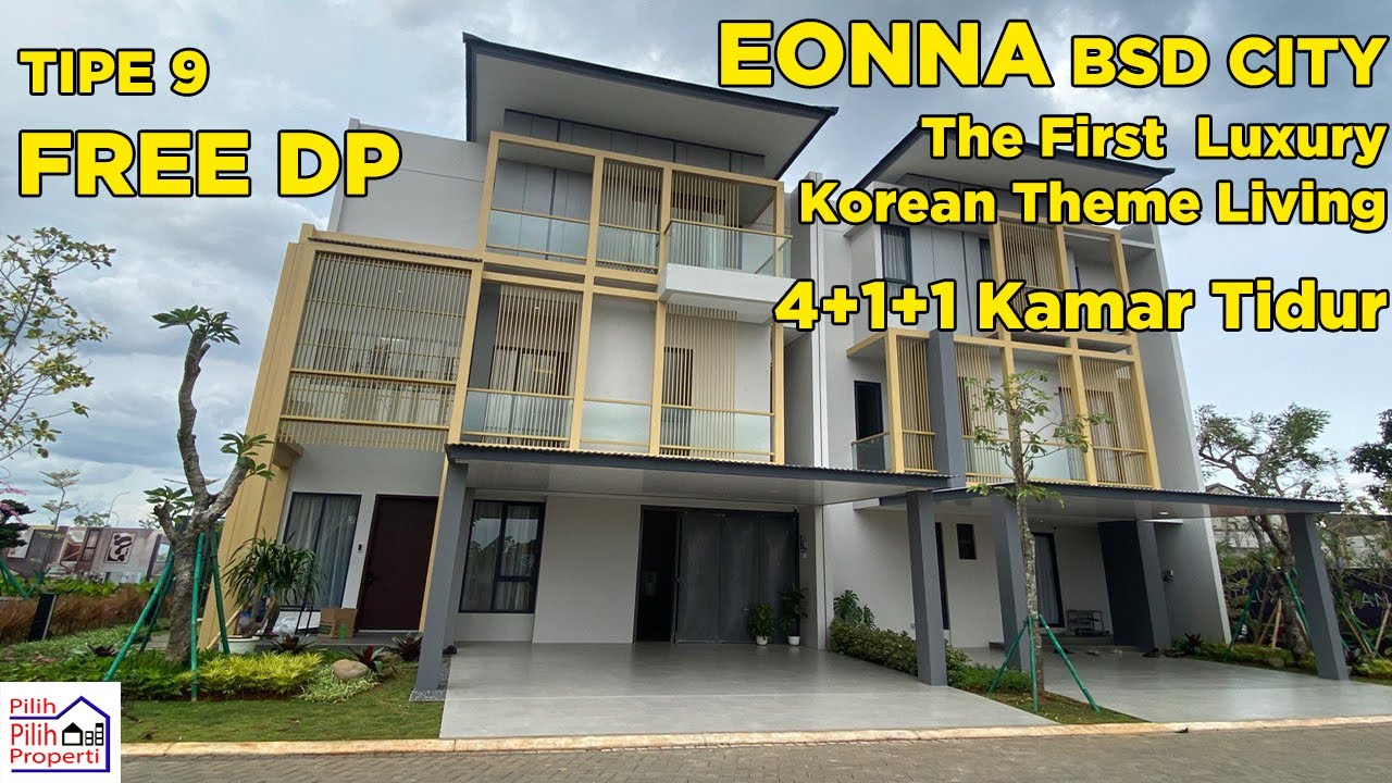 Show unit Eonna BSD City, First Korean Theme Living Tipe 9x16 - YouTube