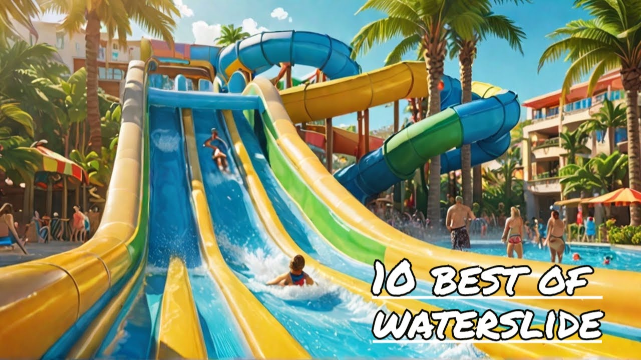Top 10 Most AMAZING Water SLIDES in the World - YouTube
