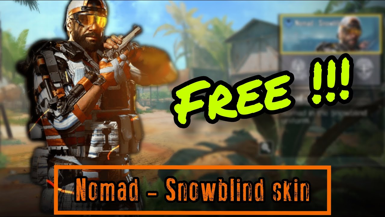 FREE !!! Nomad - Snowblind Skin in CODM | (SECRET TIP to get it ASAP ...