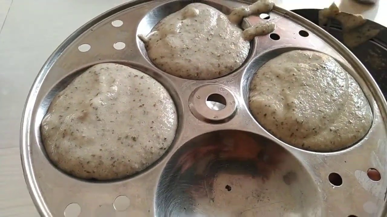 How to make pottu mina papu idli - YouTube