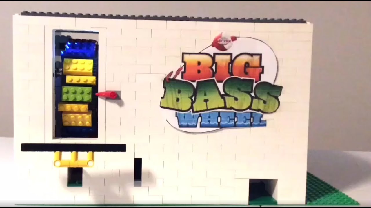 LEGO EV3 Big Bass Wheel Arcade Game - YouTube
