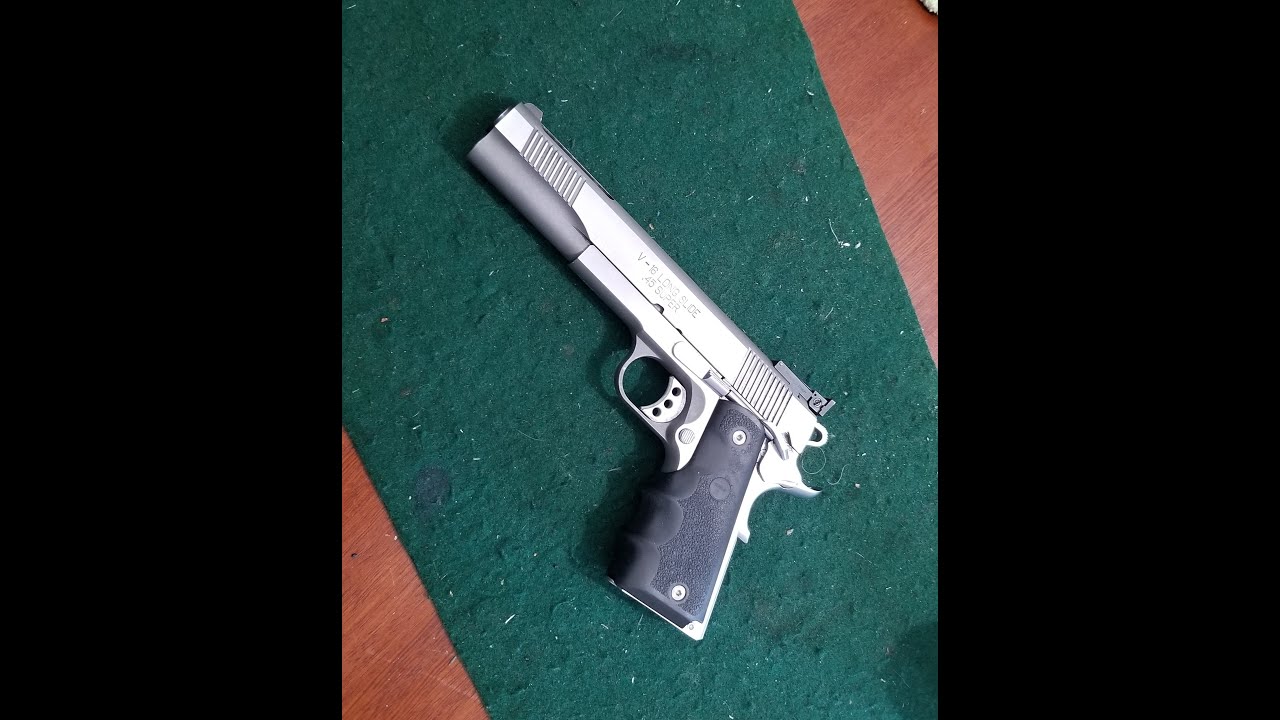 Slide disassembly / reassembly of a Springfield Armory V-16 Long Slide ...