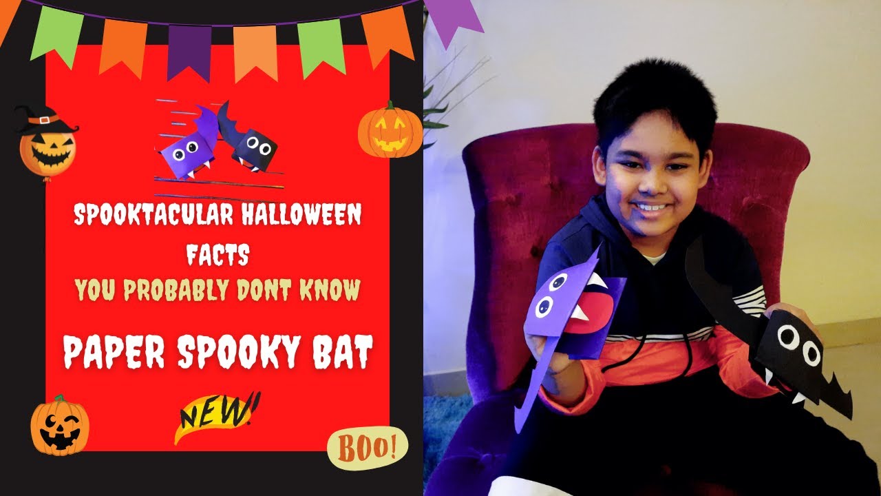SPOOKY CRAFT FOR HALLOWEEN|| SPOOKY HALLOWEEN FACTS|| HALLOWEEN DAY ...