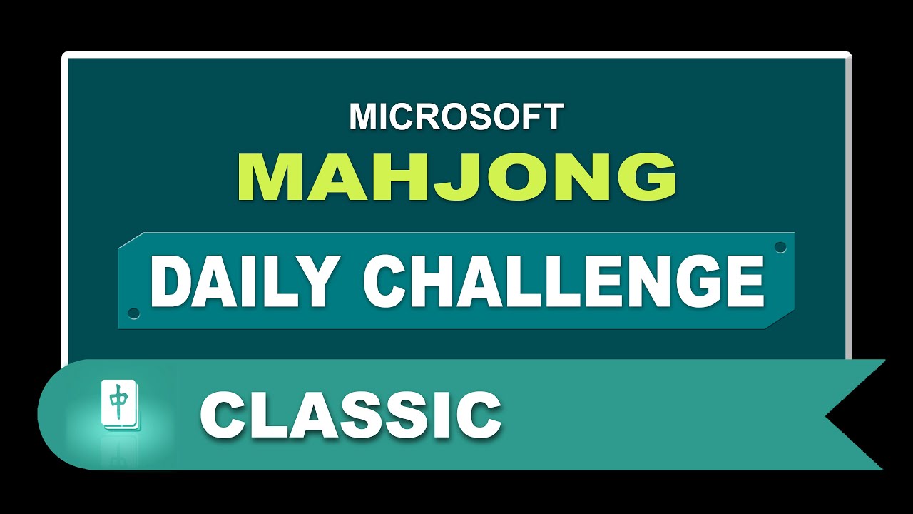 Microsoft Mahjong Daily Challenge October 31, 2024 | Classic - Medium ...