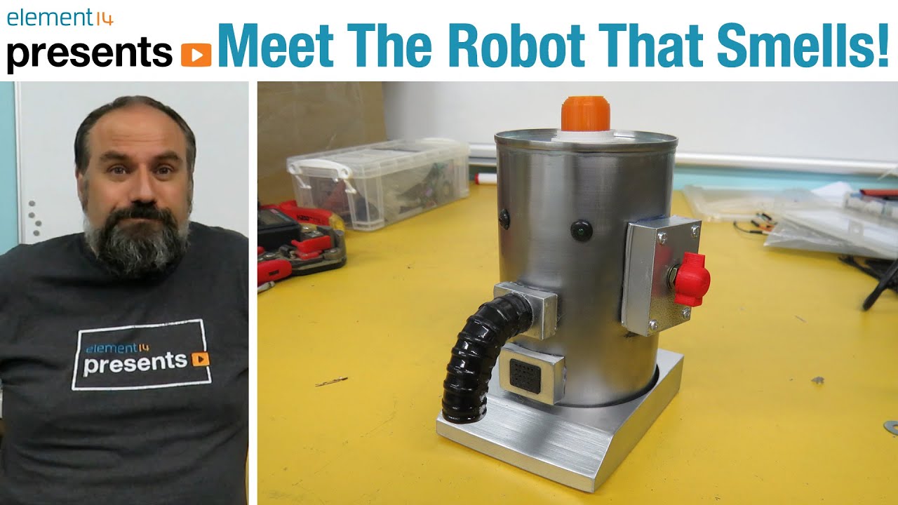 Meet Cheesoid - The Robot That Smells! - YouTube
