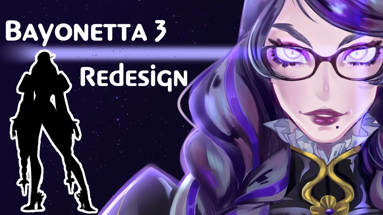 Bayonetta 3 Redesign Timelapse - YouTube
