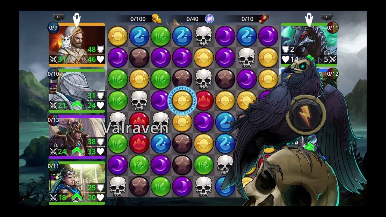 PS4 Gems of War - Guild Event - The Lost Sword - Spectral Knight (Level 10) - YouTube