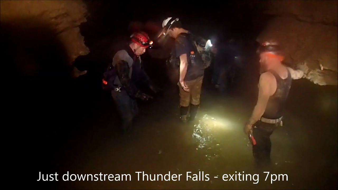 Carroll Cave March 2019 after rain - YouTube
