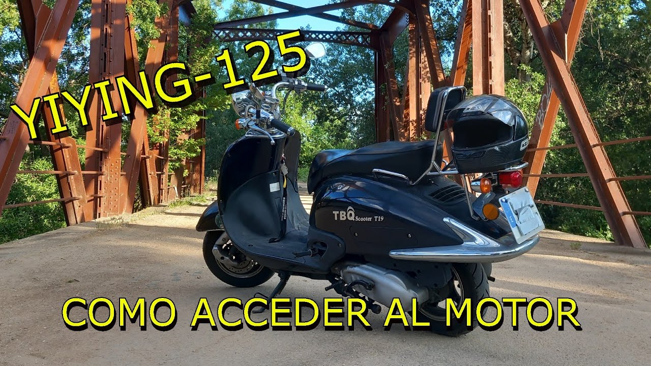 yiying-125 motor - YouTube