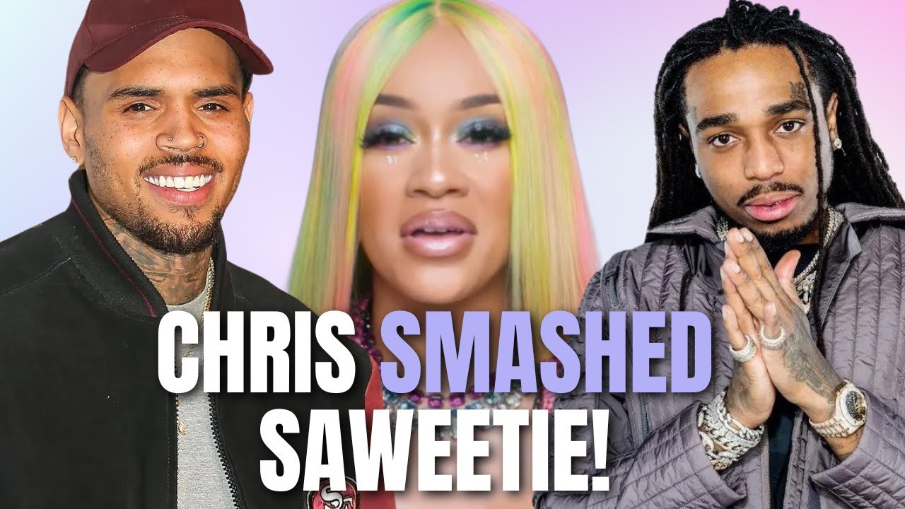 OUCH! Chris Brown UNLEASHES on Quavo! EXPOSES He SMASHED Saweetie ...