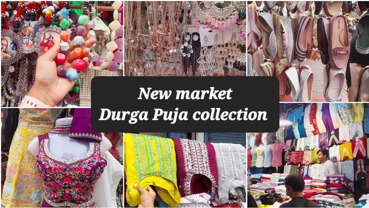 New market Durga Puja Letest Collection|Dress jewellery Heels Shoes ...