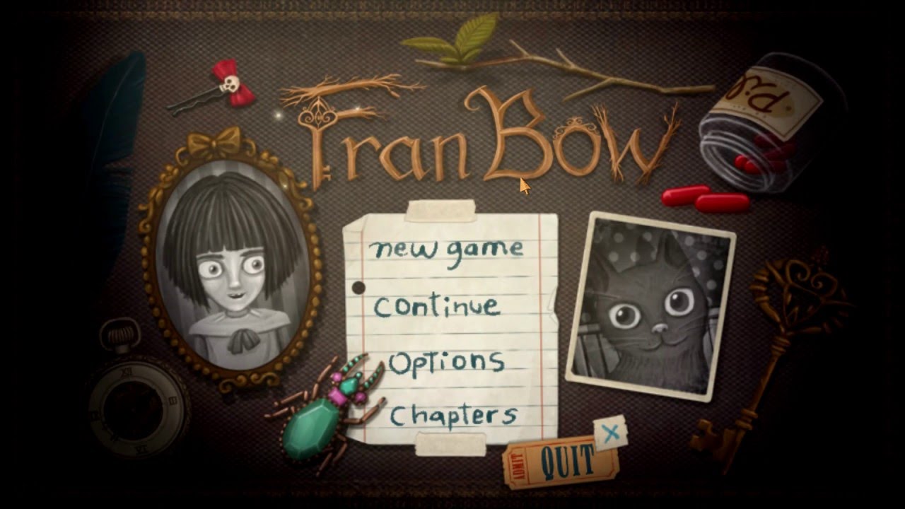 Fran Bow - HD Remake - Insanity Edition DX: The Blue Duotine Pill - YouTube