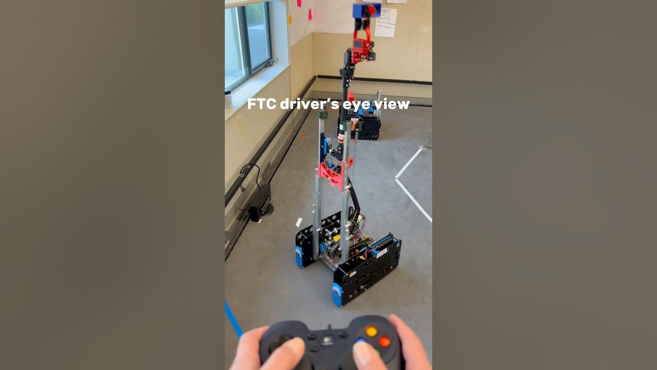 FTC driver’s eye view! #firstrobotics #robotics #driverseyeview #cool # ...