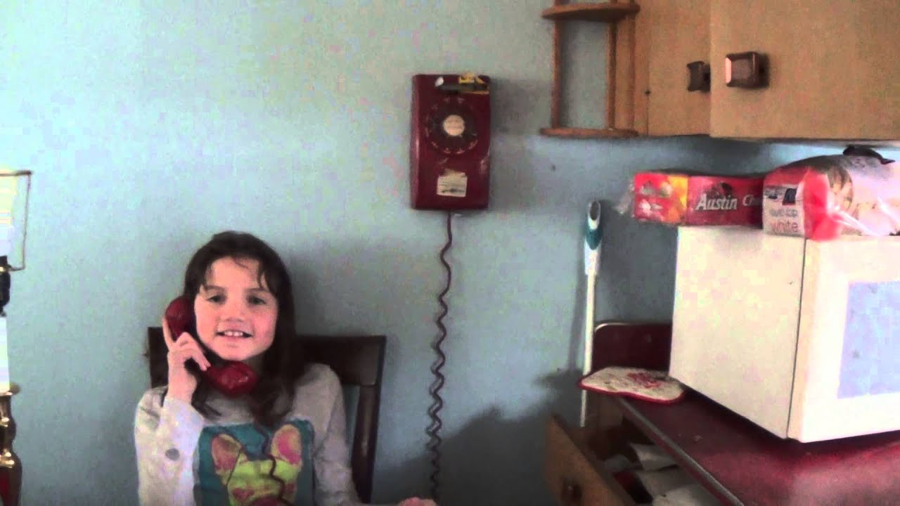 How a child of the 2000 s uses a rotary phone - YouTube