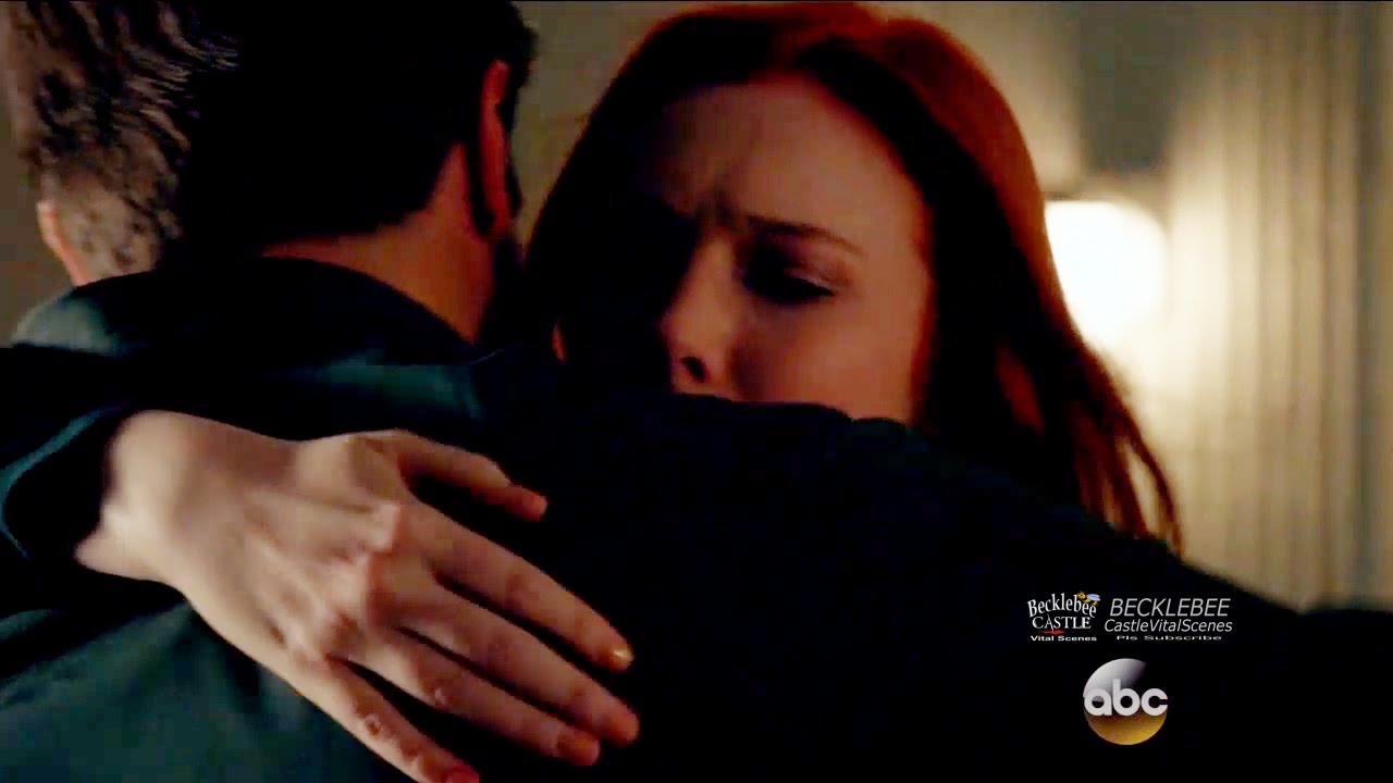 Castle 8x12 Caskett Rescued & Castle Alexis Hug “The Blame Game” Season ...