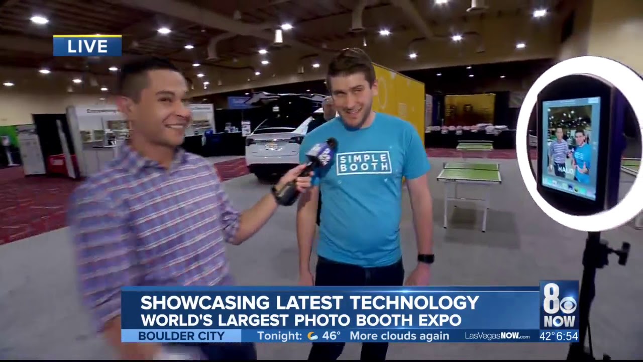 Photo Booth Expo on Live TV - YouTube