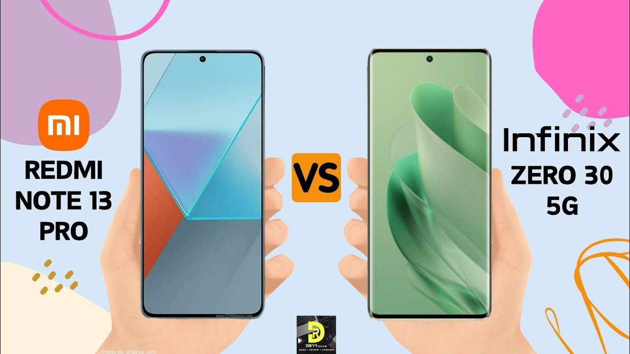 Xiaomi Redmi Note 13 Pro 🆚 Infinix Zero 30 5G | Full Comparison 🔥 # ...