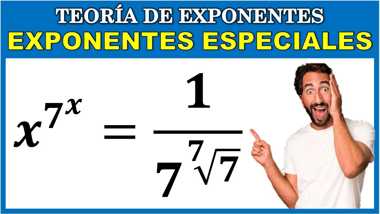 Exponente de Exponente - Exponentes Especiales #algebra #algebratricks ...