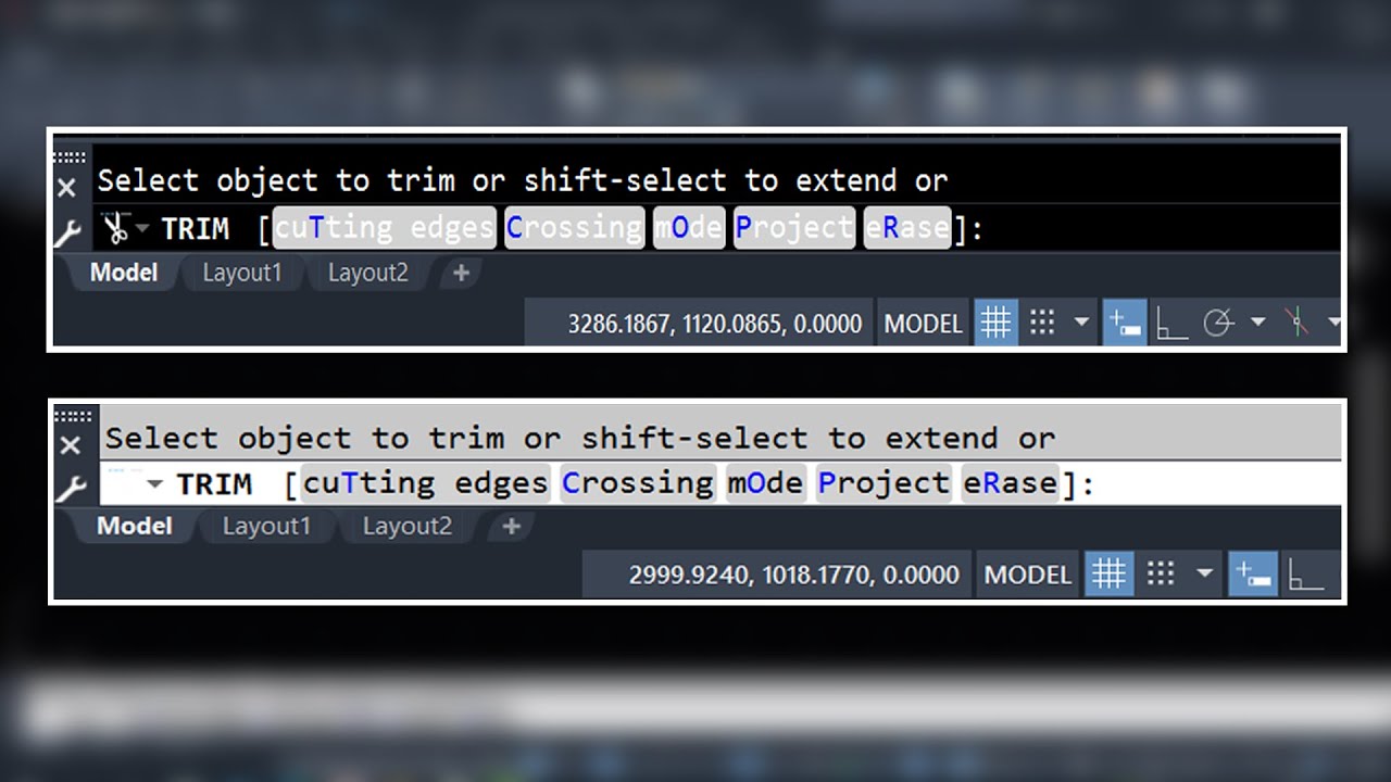 How to change the colors of text, history, background, of the AutoCAD ...