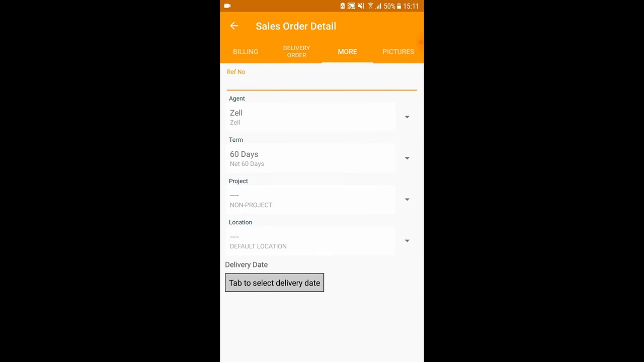 通过MY SALES BUDDY 手机程式下单及自动传入SQL会计系统 - YouTube