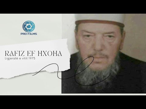 Rafiz ef. Hoxha Ligjeratë e vitit 1975 {Pro FIlms}