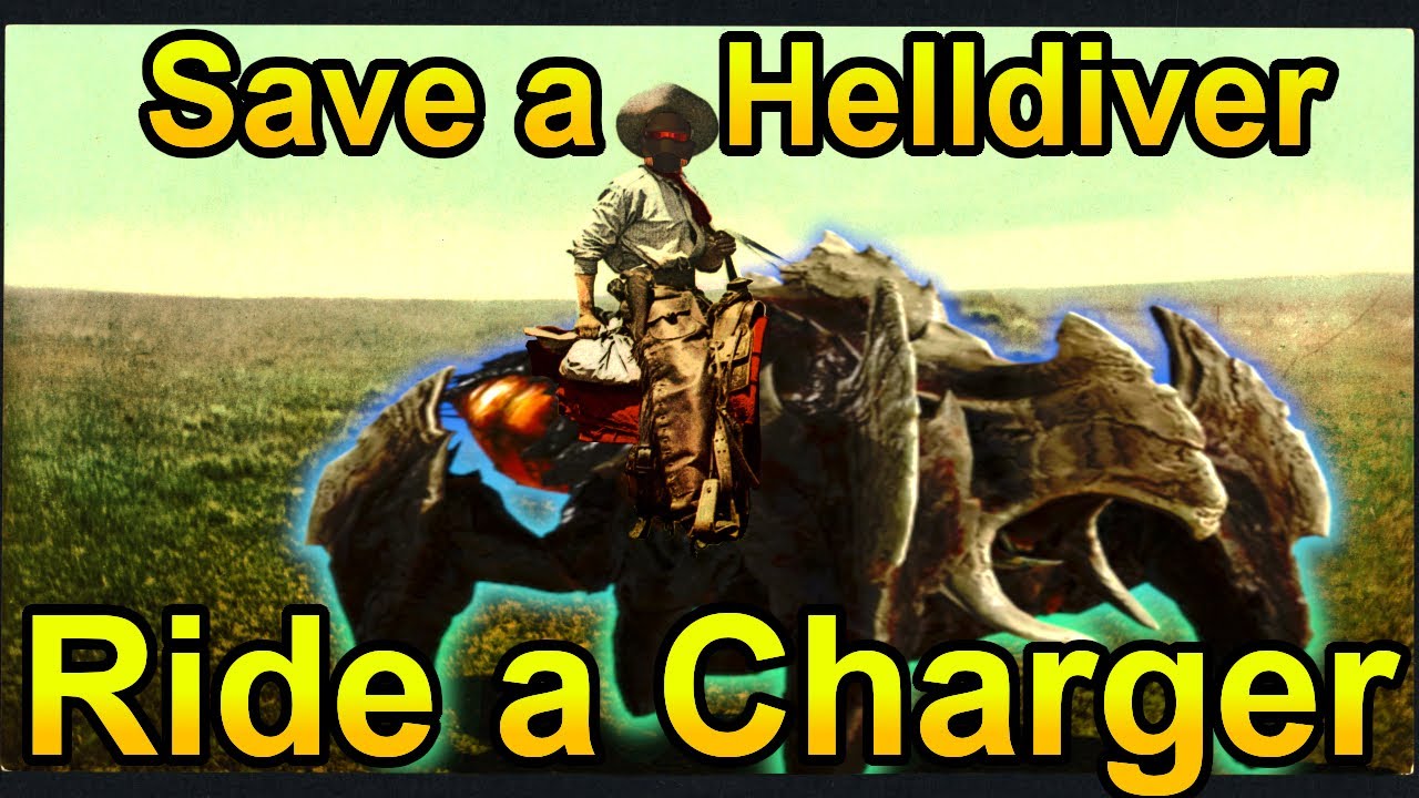 Helldivers 2 - Charger Rodeo - YouTube
