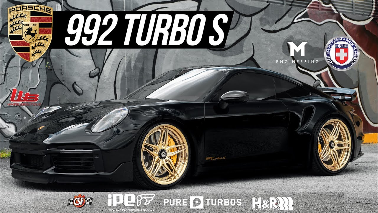 HRE S107SC Porsche 992 Turbo S - YouTube
