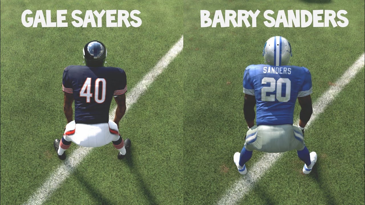 Who can get a 99 yard Touchdown First Gale Sayers vs Barry Sanders ...