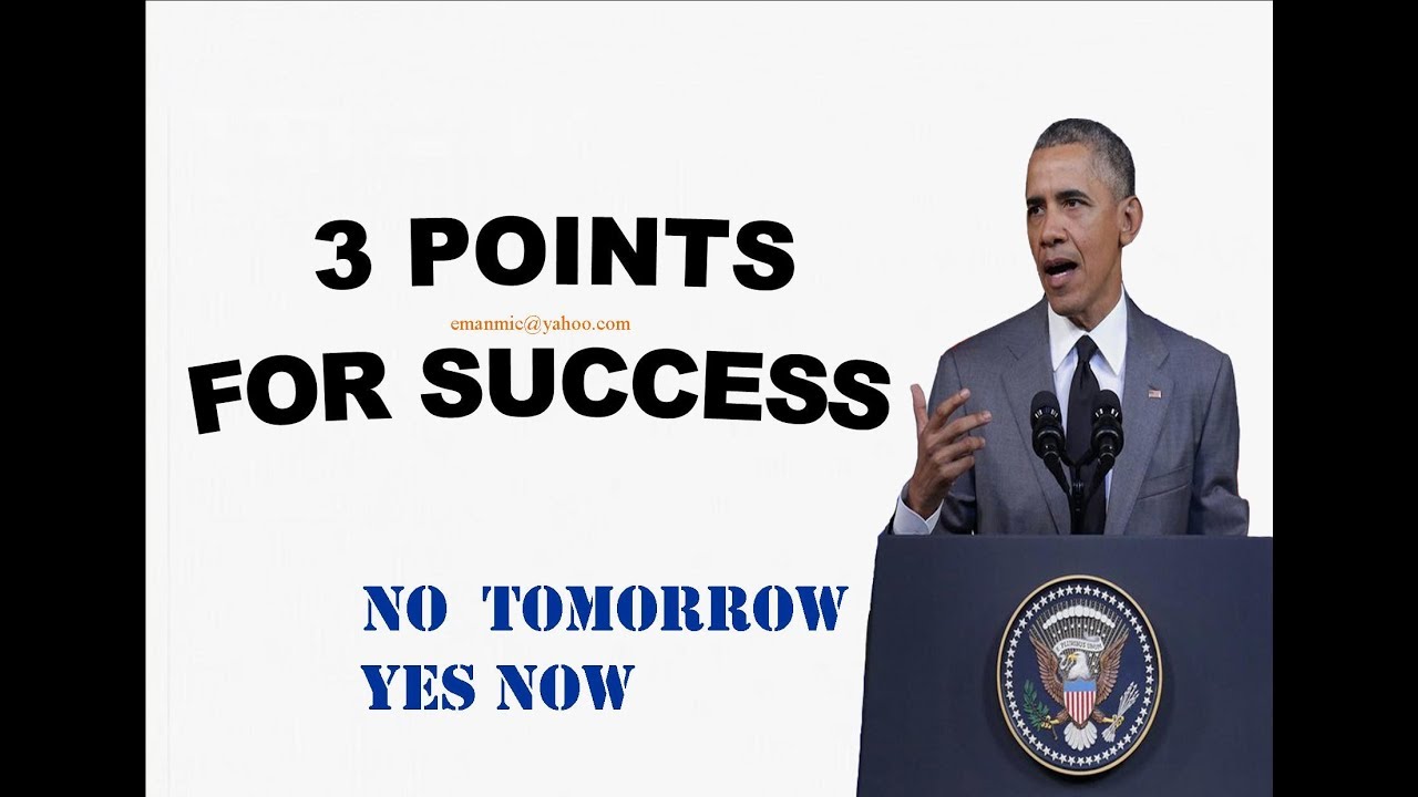 Three Points for success - YouTube