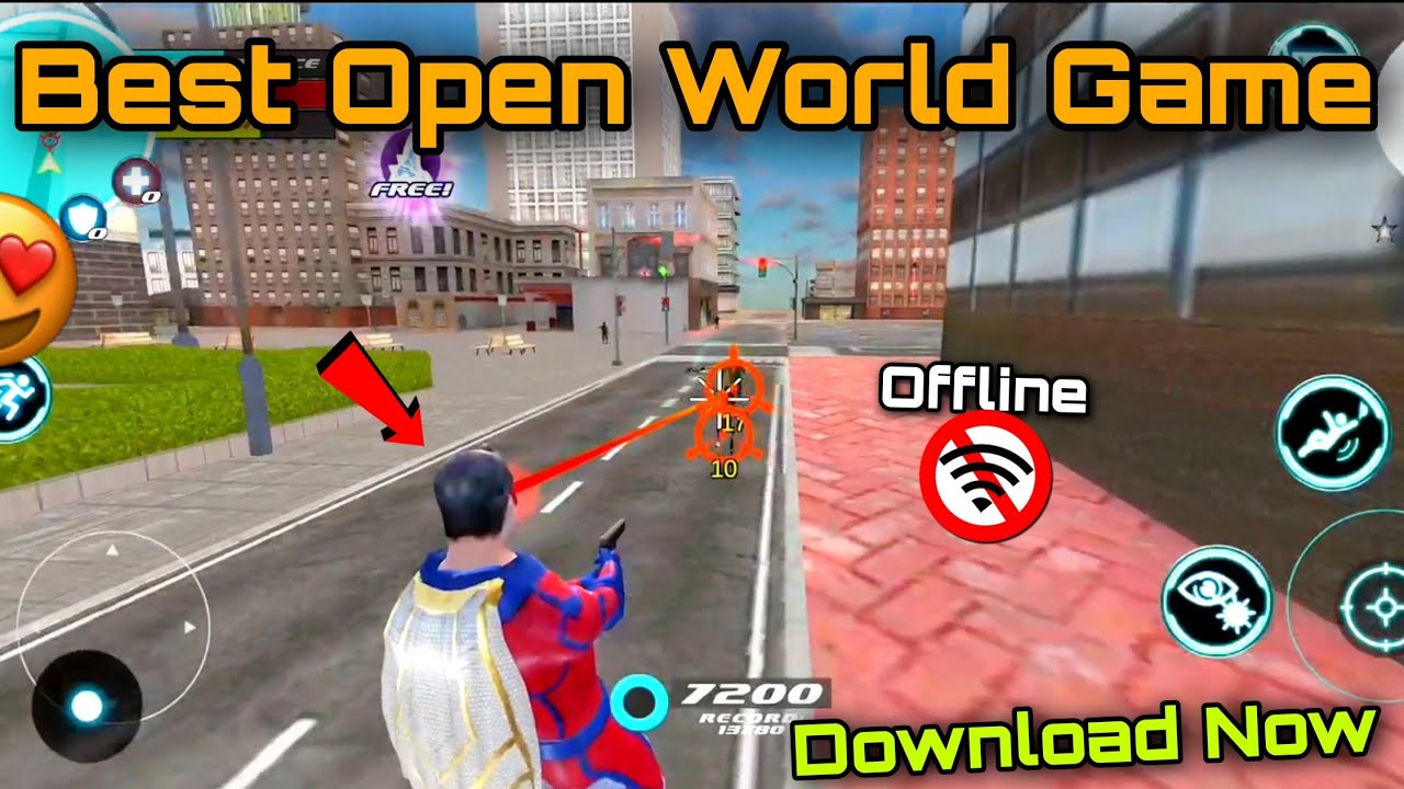 आगया New Offline Superhero Game For Android 😱 || Download Now - YouTube