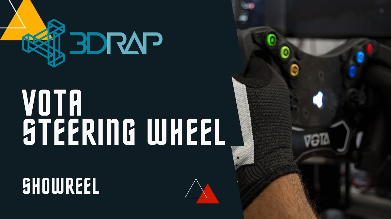 VOTA Steering Wheel by 3DRap Simracing Equipments - YouTube