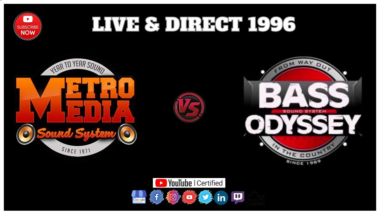 Official Dancehall Reggae Sound Clash: Metro Media Sound System 🆚 Bass ...