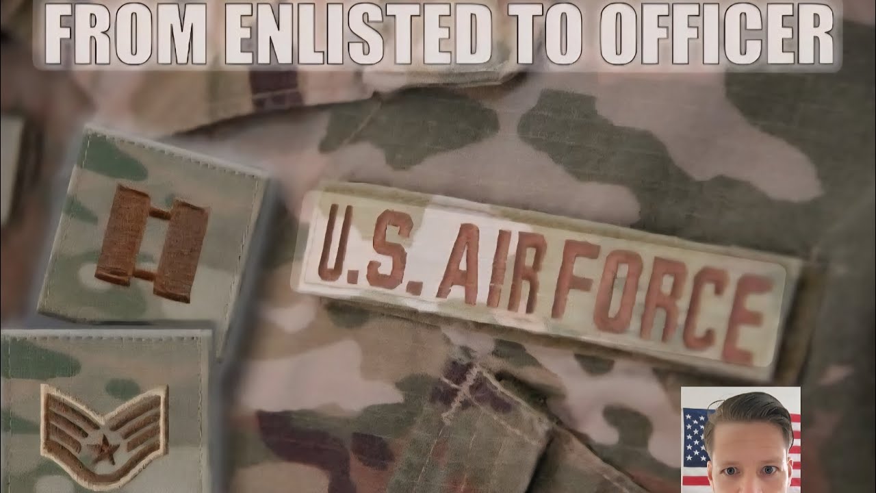 Easiest way to go from Enlisted to Officer USAF - YouTube