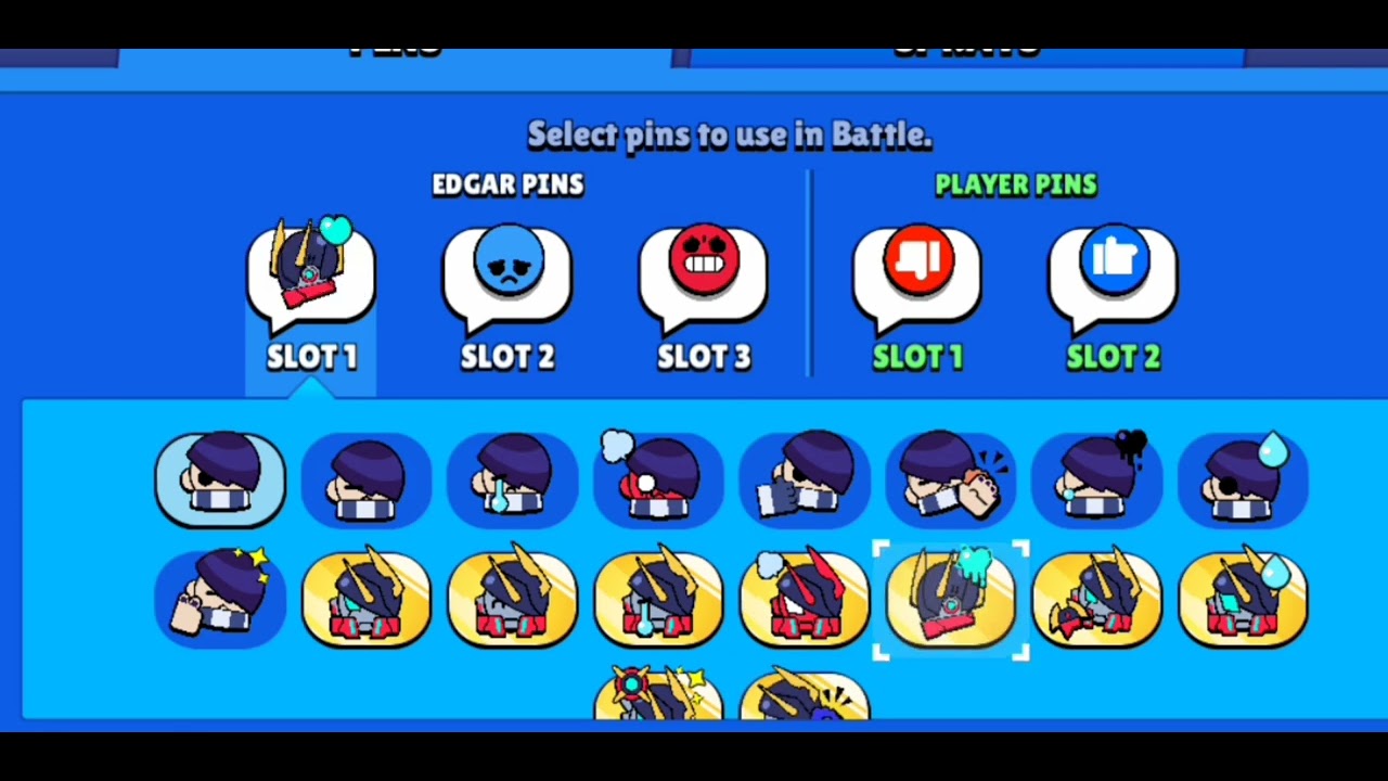 WICH PIN IS BEST MECHA EDGAR|GUYS COMENT PLESE 1TO9 - YouTube
