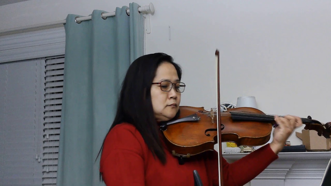 Viola concerto by Casadesus in syle of G.F. Handel in b minor, slow ...