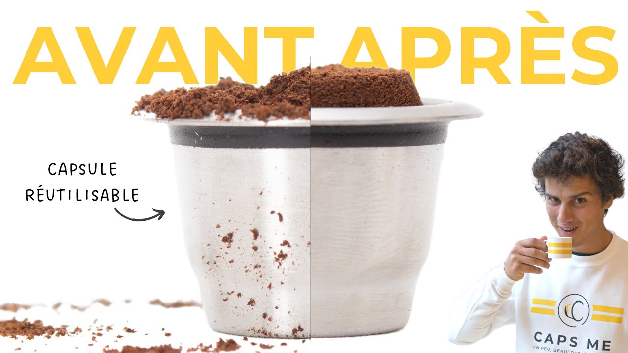 Bien remplir une capsule de café réutilisable avec notre coffret ...