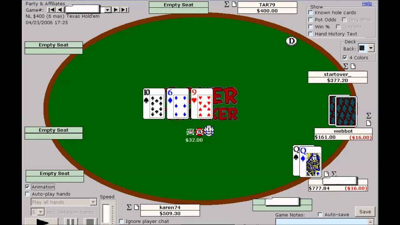 tuff_fish — 23 April 2006 hand review A - YouTube