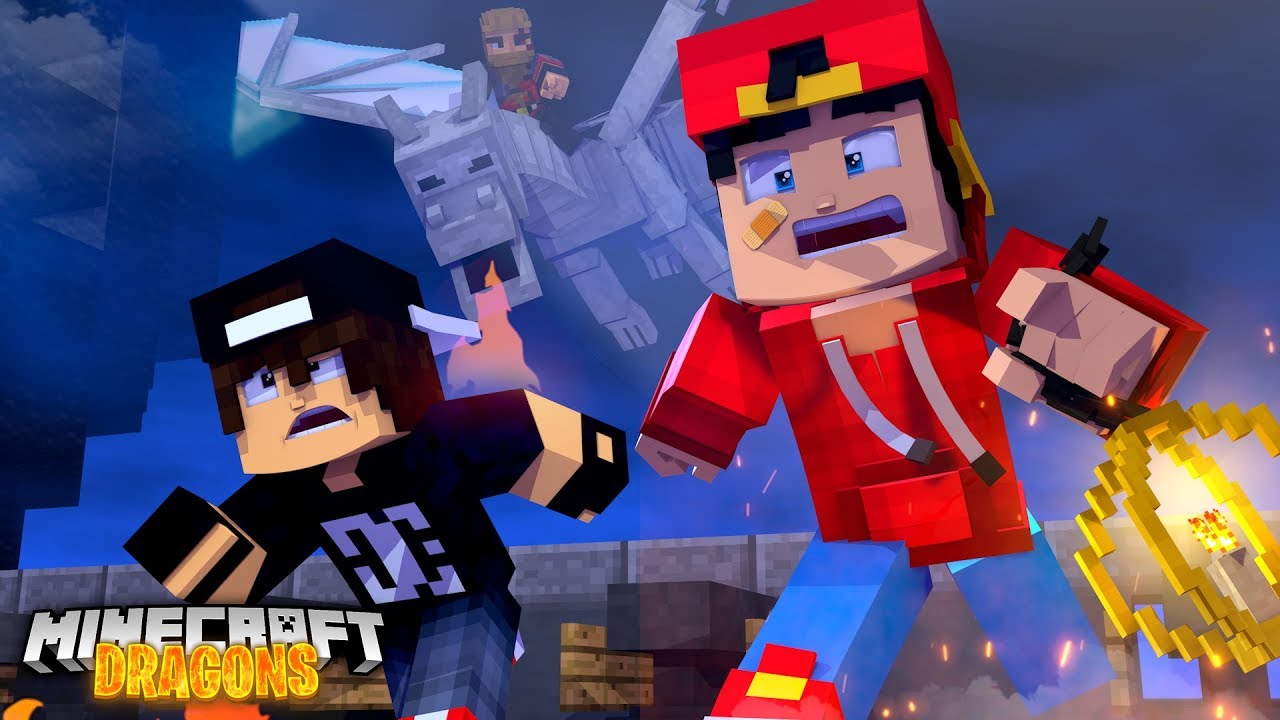 Minecraft DRAGONS - THE CURSED VIKING IS ALIVE!!! - YouTube