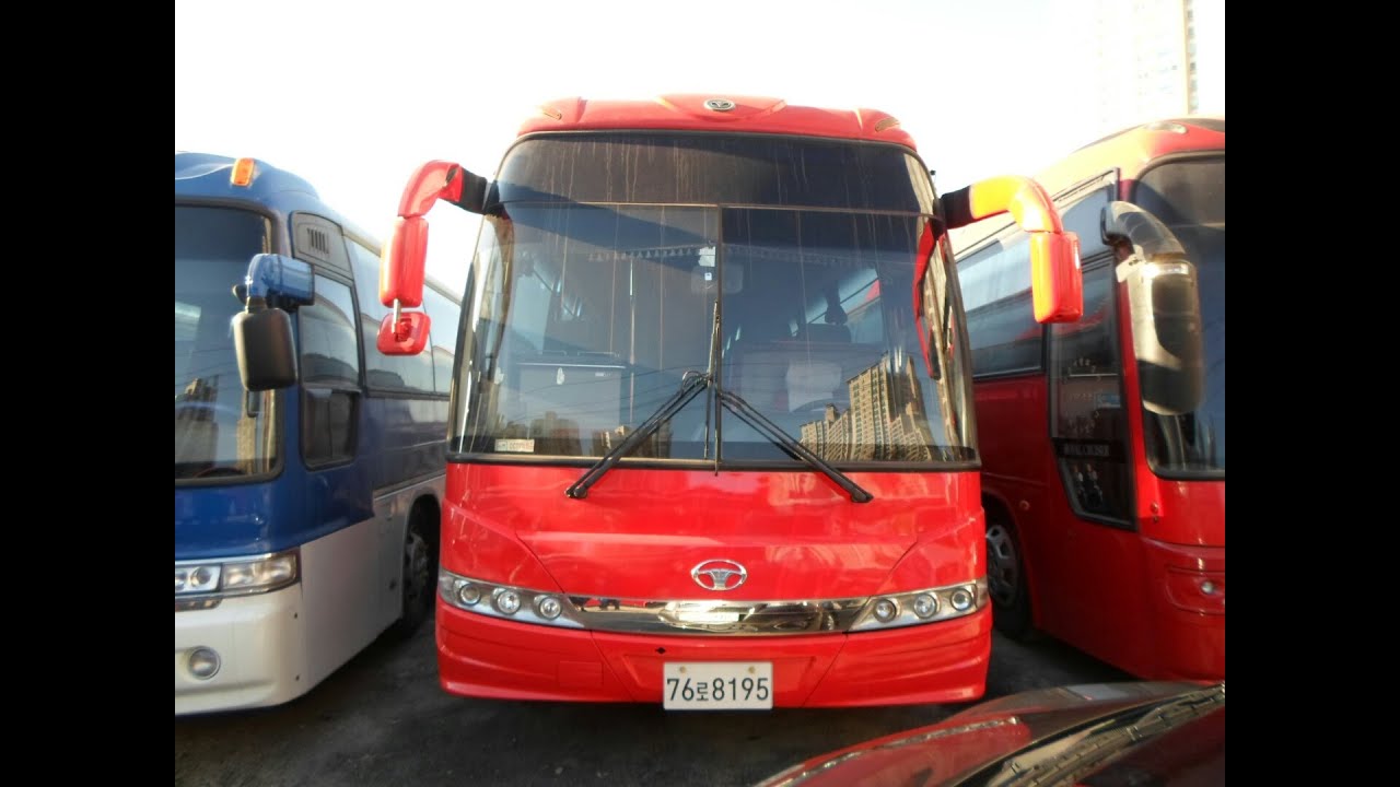 Daewoo BH120 - 4231 Korean Bus - YouTube