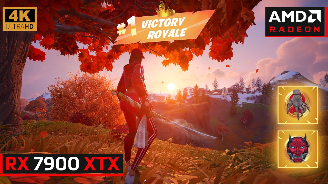 Fortnite C6 S1 | RX 7900 XTX | 4K Max Graphics RT OFF | Ruby Outfit ...