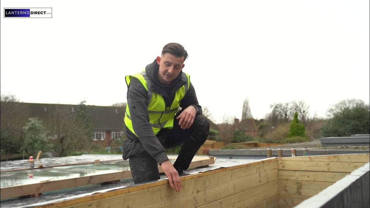 LD - Flat Roof Skylight Installation Tutorial [4K] - YouTube